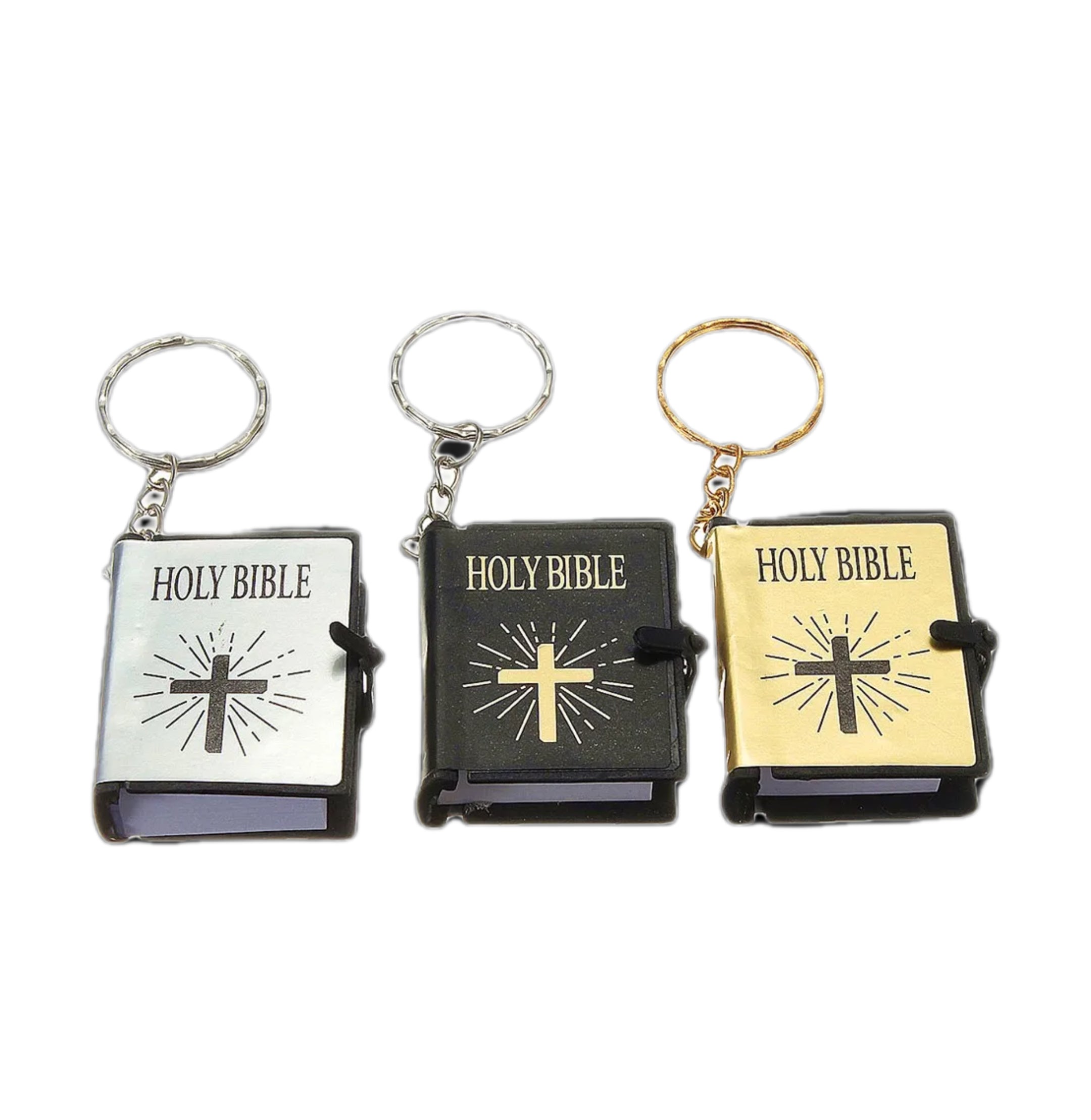 Mini Bible Keychain | Holy Vision